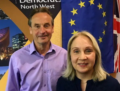 MEPs welcome Luciana - North West Liberal Democrats